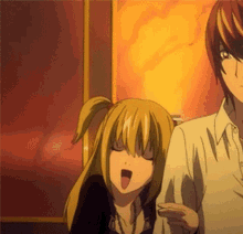 Manga Series Death Note Clingy Misa Amane GIF | GIFDB.com