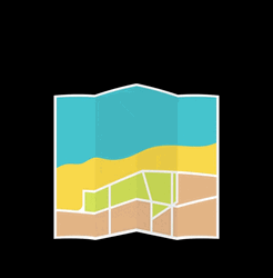 Map Pinning Multiple Locations Animation GIF | GIFDB.com