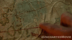 Map Pointing Here Uncharted Movie GIF | GIFDB.com