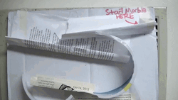 Marble Paper Maze GIF | GIFDB.com