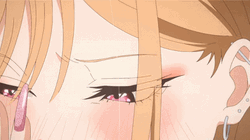 Marin Kitagawa Anime Blush Pink Eyes GIF | GIFDB.com