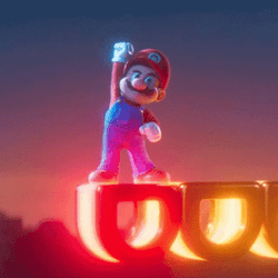 Mario Movie Hilarious Mario Falling Down GIF | GIFDB.com