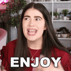 Marissa Rachel Saying Enjoy GIF | GIFDB.com