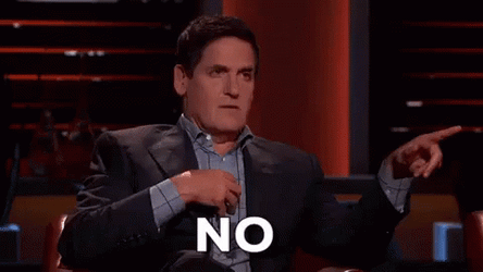 Mark Cuban Pointing No GIF | GIFDB.com