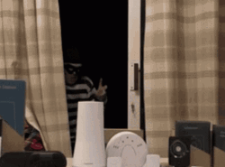 Masked Robber Sneaking In GIF | GIFDB.com