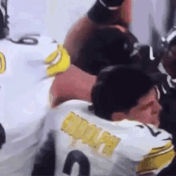 Mason Rudolph Myles Garrett Hit By The Helmet GIF | GIFDB.com