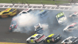 Massive Nascar Crash GIF | GIFDB.com