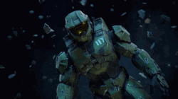 Master Chief Outer Space GIF | GIFDB.com