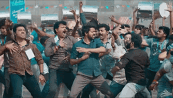 Master Vijay Dancing With Crowd GIF | GIFDB.com