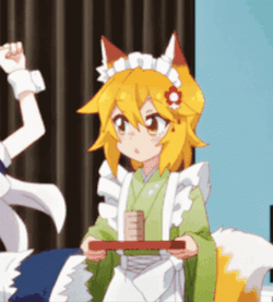 Matching Pfp The Helpful Fox Senko-san GIF | GIFDB.com