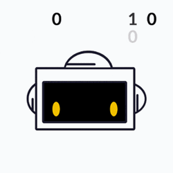 Matrix Code Cute Happy Loop GIF | GIFDB.com