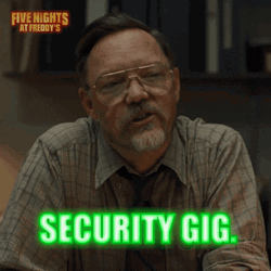 Matthew Lillard Security Gig Five Nights At Freddy's GIF | GIFDB.com