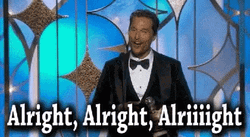 Matthew Mcconaughey Win A Reward GIF | GIFDB.com