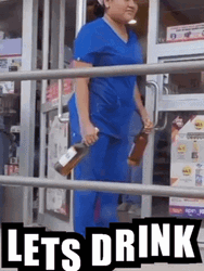 Médica Medical Staffs Drinking Party GIF | GIFDB.com