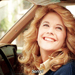 Meg Ryan Sorry Innocent Reaction GIF | GIFDB.com