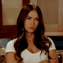 Megan Fox With Serious Look GIF | GIFDB.com