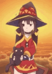 Megumin Kazuma Aqua And Yunyun Dancing GIF | GIFDB.com