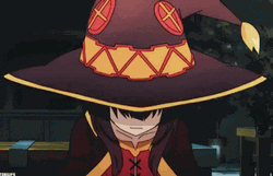 Megumin Madly Speaking GIF | GIFDB.com