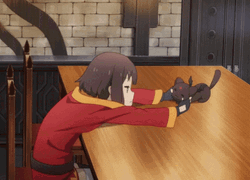 Megumin Kazuma Aqua And Yunyun Dancing GIF | GIFDB.com