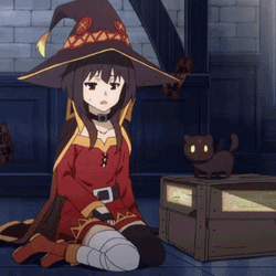 Megumin Moving Shocked GIF | GIFDB.com