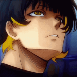 Meguru Bachira Creepy GIF | GIFDB.com