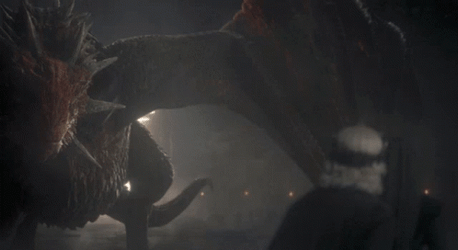 Meleys Gigantic Dragon Growling GIF | GIFDB.com