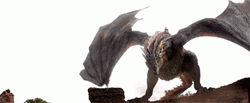 Meleys Gigantic Dragon Roaring GIF | GIFDB.com
