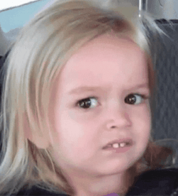Meme Faces Young Girl Looking Flustered GIF | GIFDB.com