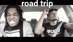 Men Having A Happy Road Trip Meme GIF | GIFDB.com