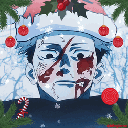 Merry Christmas Yuji Itadori GIF | GIFDB.com