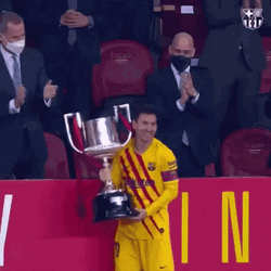 Messi Won A Trophy GIF | GIFDB.com
