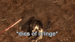 Metal Gear Jetstream Sam Dies Of Cringe GIF | GIFDB.com