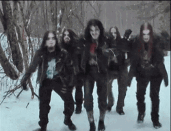 Metal Group Dance Of Men GIF | GIFDB.com