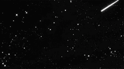 Meteor Shower Long Dash Of Light Passing GIF | GIFDB.com