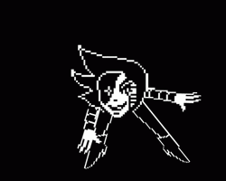 Mettaton Neo Sliding Flip Loop Undertale Game GIF | GIFDB.com