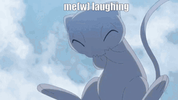 Mew Fool Laugh GIF | GIFDB.com