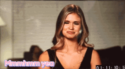Mhmmm Woman Nodding To Interview GIF | GIFDB.com