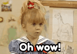 Michelle Tanner Oh Wow GIF | GIFDB.com