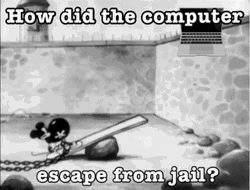 Mickey Mouse Escape Jump GIF | GIFDB.com