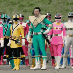 Mighty Morphin Power Rangers Assemble GIF | GIFDB.com