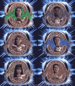Mighty Power Ranger Group Its Morphin Time GIF | GIFDB.com