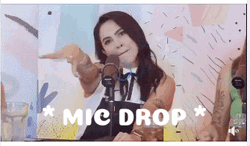 Mike Drop Mic Drop Sign GIF | GIFDB.com