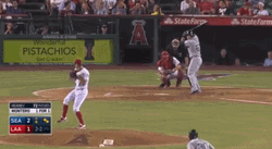Mike Trout Iconic Pitch Home-run GIF | GIFDB.com
