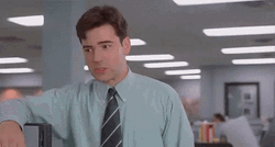 Milton Office Space Confused Peter Gibbons GIF | GIFDB.com