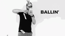 Min Big Ballin Tossing Money Meme GIF | GIFDB.com