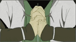 Minato Namikaze Naruto Hand Signs GIF | GIFDB.com