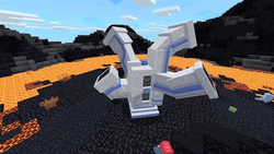 Minecraft Axolotl Mountain Top GIF | GIFDB.com