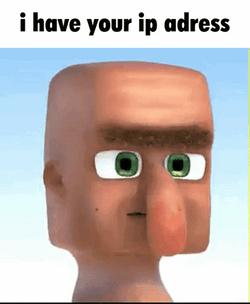 Minecraft Villager I Have Your Ip Address GIF | GIFDB.com