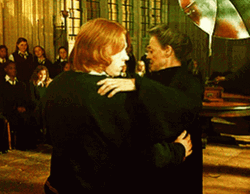 Minerva Mcgonagall Ron Weasley Awkward Dance GIF | GIFDB.com