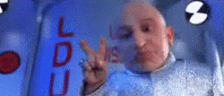 Mini Me Peace Sign GIF | GIFDB.com